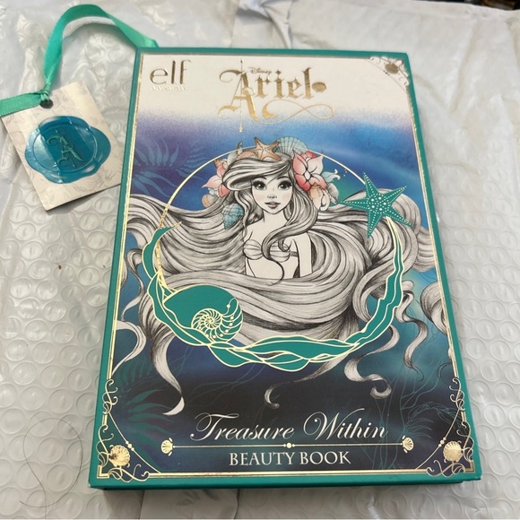 ELF | Makeup | Elf Elf Disney Ariel Treasure Within Beauty Book Palette ...
